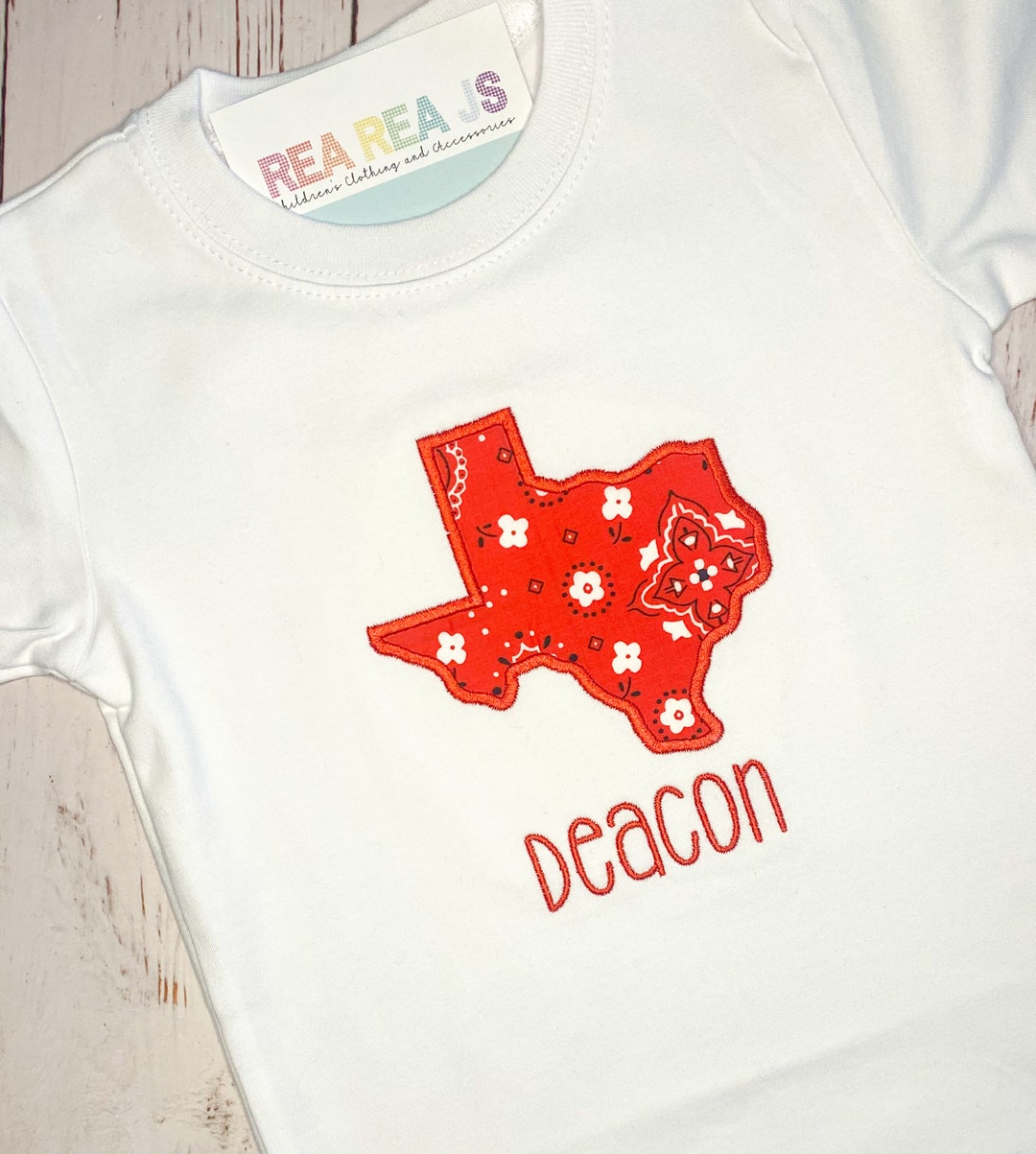 Bandana Texas Tshirt, Go Texan Day Tshirt for Baby or Toddler, Cowboy ...