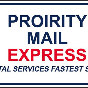 USPS Priority Mail Express 1-2 Day Shipping - Etsy