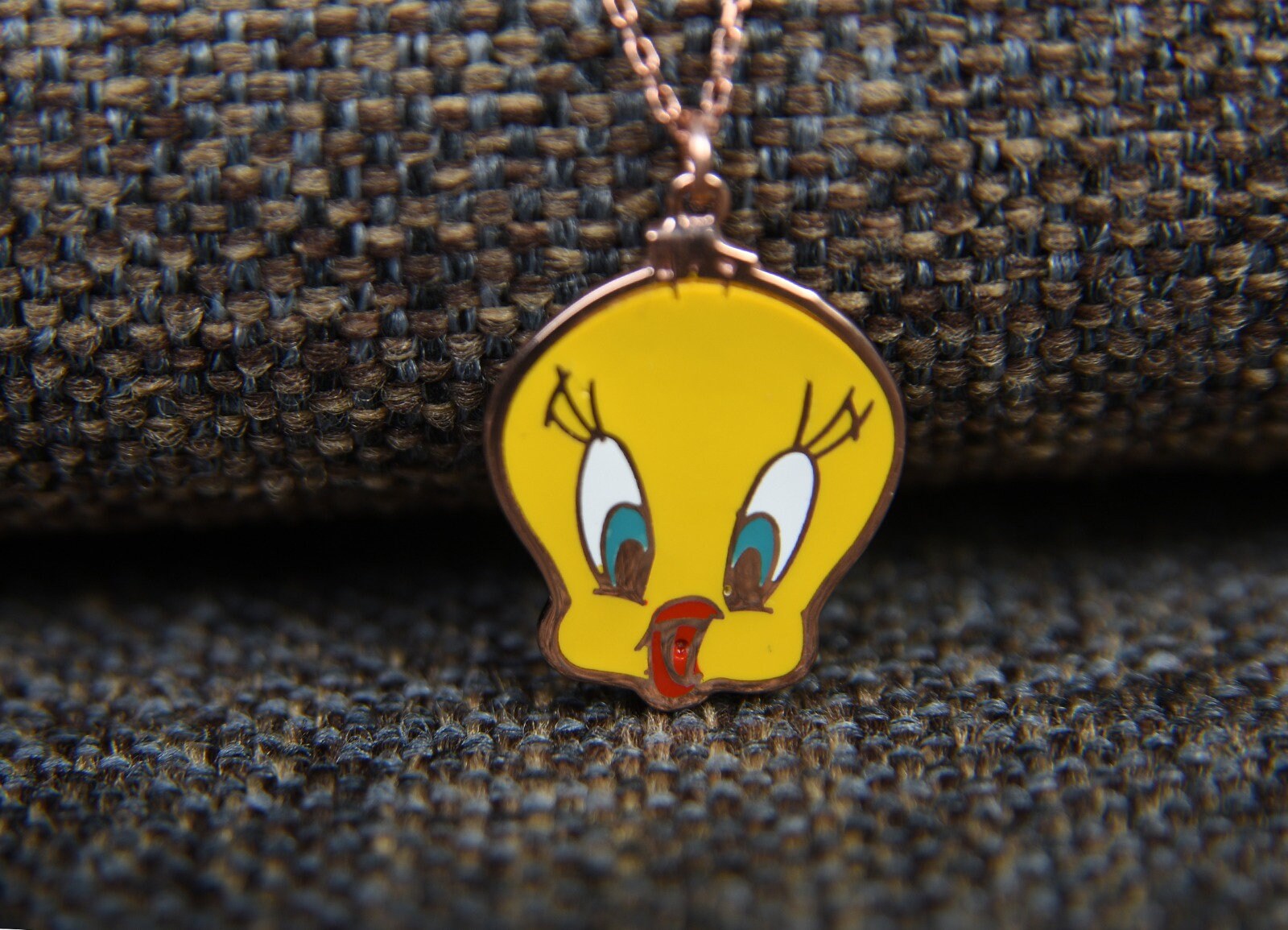 Tweety Disney Necklace Children Charm Pendant for Girls or | Etsy