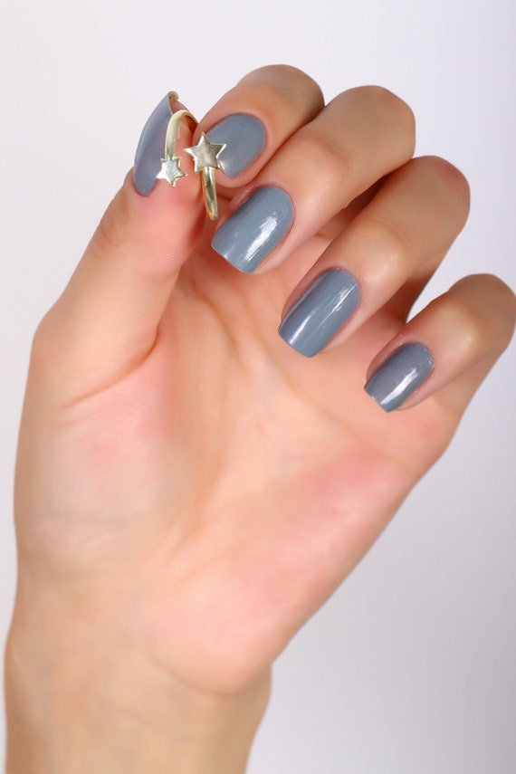 Tiny Gold Star Adjustable Ring Jewelry Small Silver Celestial | Etsy