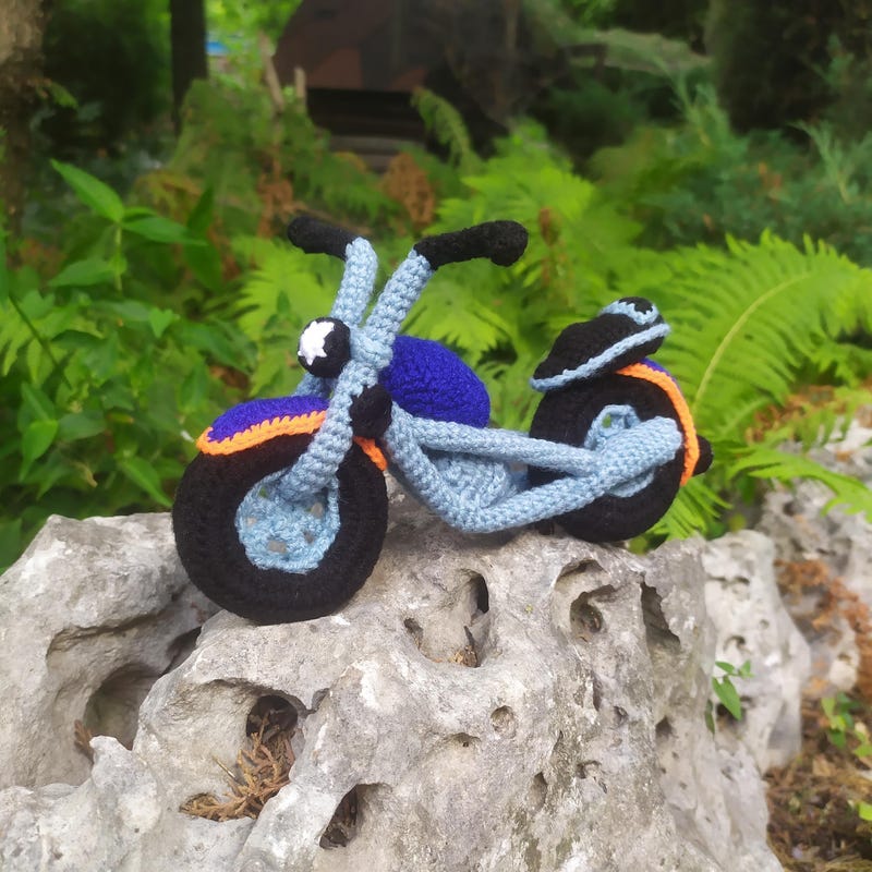 Crochet Motorcycle - Etsy