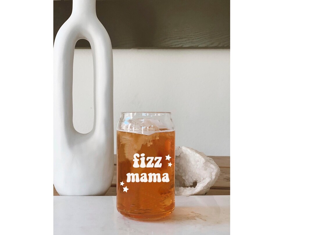 16oz Fizz Mama Beer Glass | Arbonne Beer Glass | Fizz Coffee Cup | Fizz ...