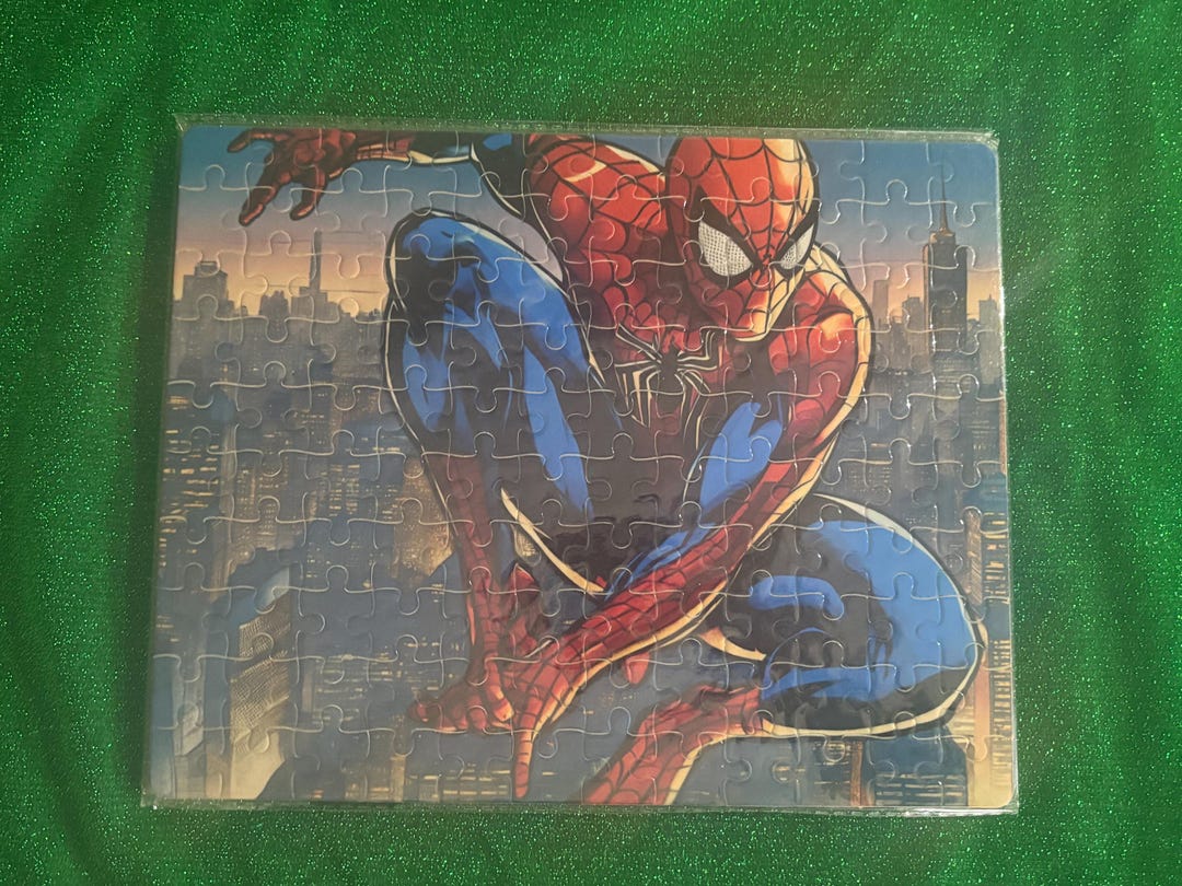 Spider-man Sublimation Puzzle - Etsy