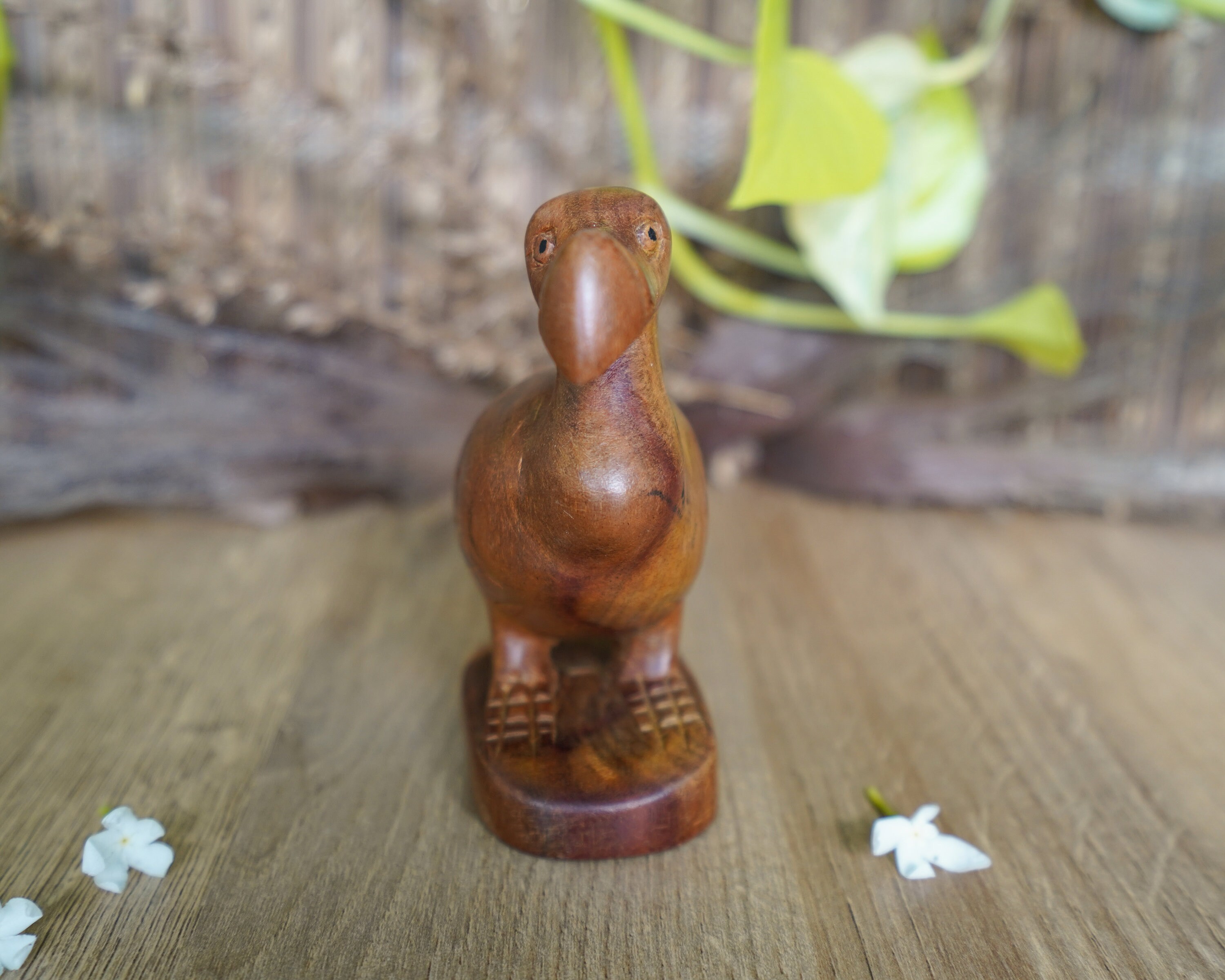 Wooden Dodo Bird 4 Inch / 10 Cm Wood Statue Wood Carving - Etsy