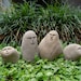 Stone Face Figurine, Stone Carving Face, Funny Face, Stone Carving ...