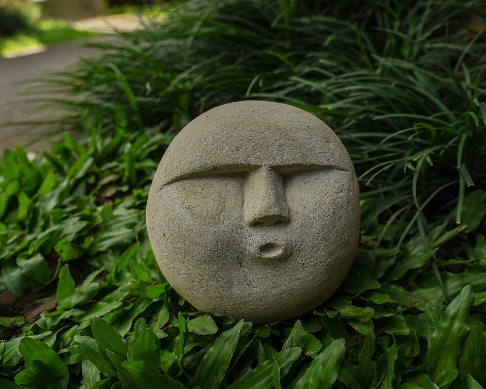 Funny Face , Many Face, Meme Face, Stone Face Figurine, Stone Carving ...