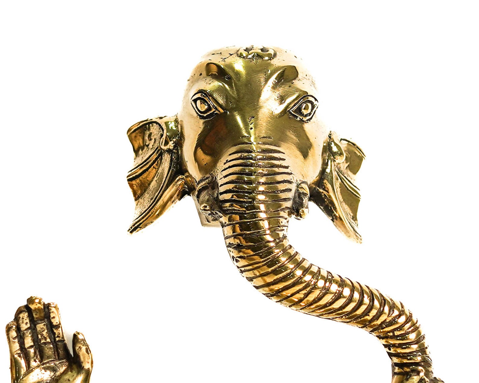 Bronze Abstract Ganesh 9 Inch / 22 Cm , Modern Ganesh, Ganesh Statue ...