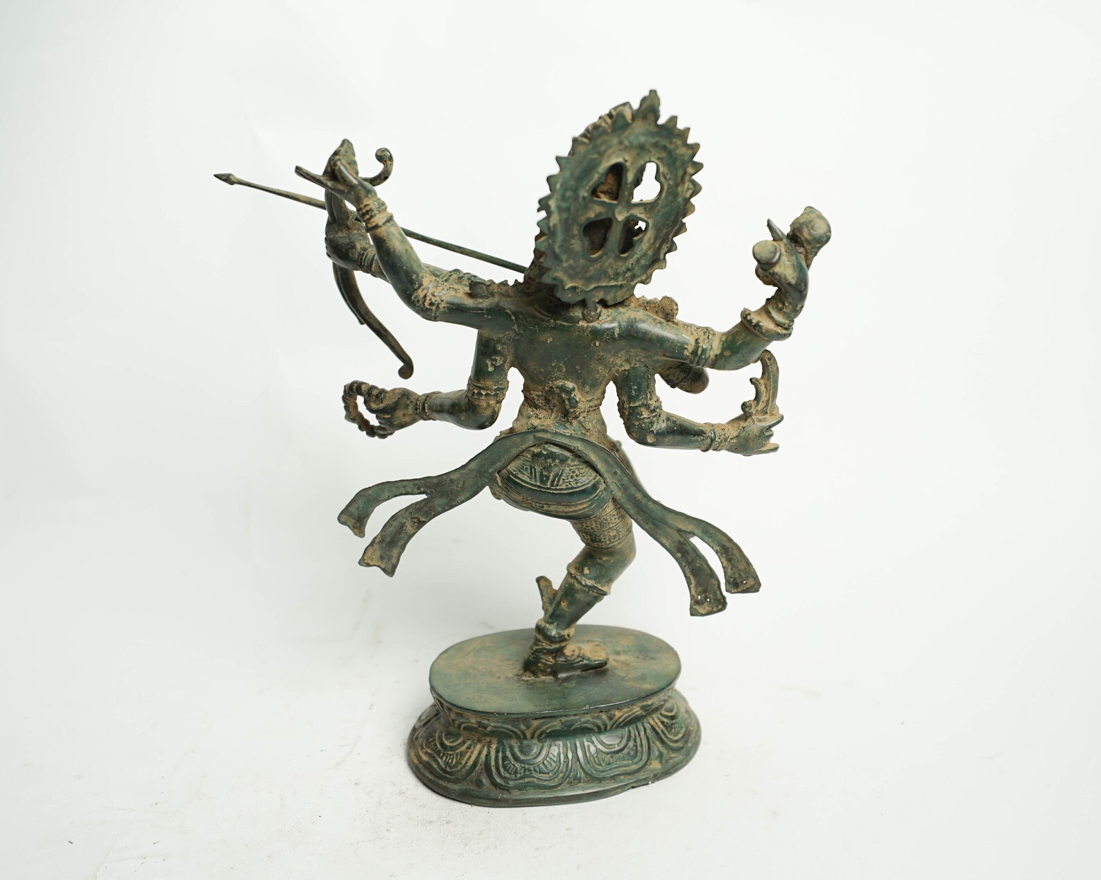 Lord Mahakali 9 Inch / 22 Cm Hindu God Kali Statue Goddess | Etsy