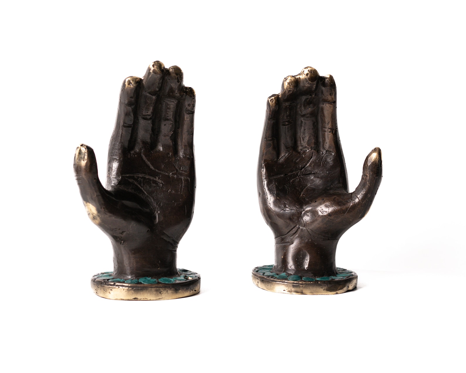 Pull Brass Door Handle Hand 3 Inch / 7 Cm, Hand Shake Door, Hand Door ...