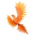 Phoenix Paper Sculpture,printable PDF Template,handmade Fantastic ...