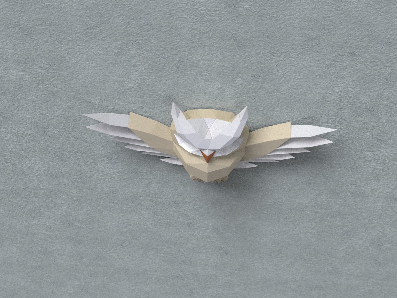 Owl Relief Paper Sculptureprintable PDF Templatehandmade - Etsy