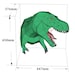 T-rex Ver2 Trophy Paper Model, 3D Papercraft Tempalte, PDF File,instant ...