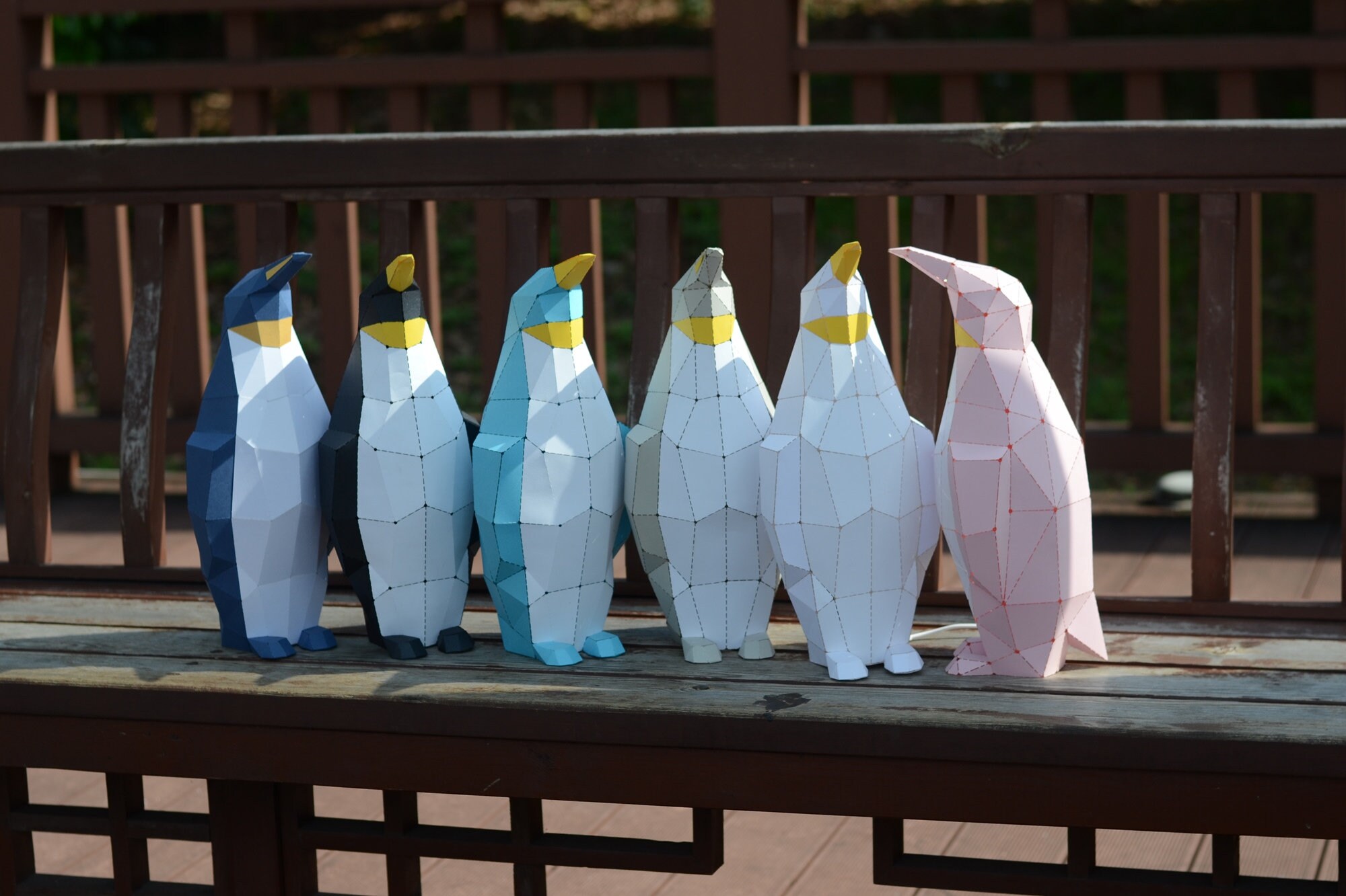 King Penguin Paper Model, 3D Papercraft Template (PDF File) - Etsy