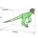 Velociraptor Paper Sculpture, 3D Papercraft Tempalte, PDF File,instant ...