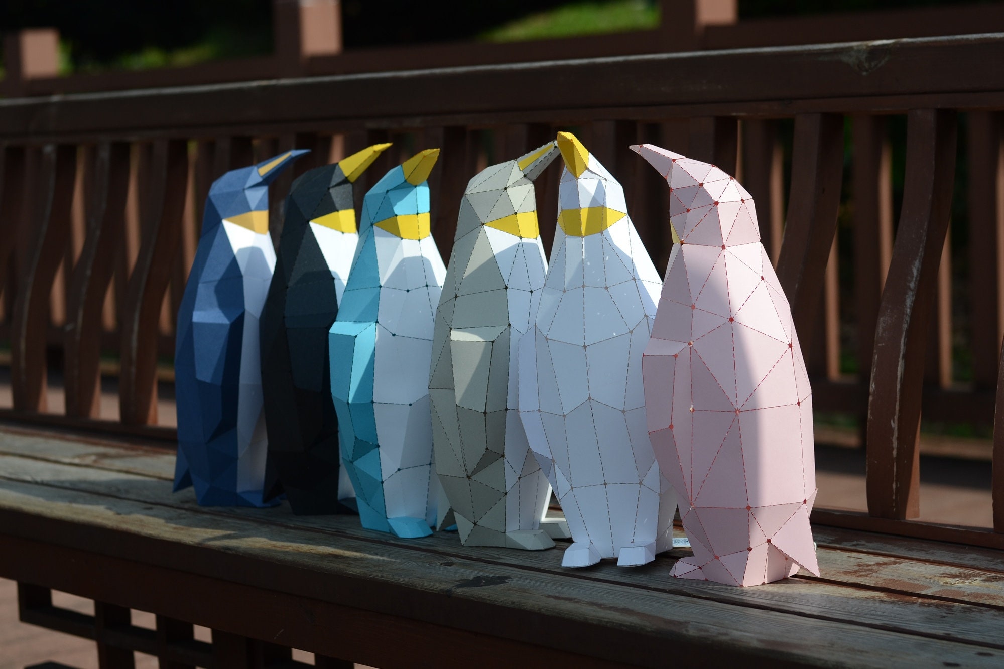 King Penguin Paper Model 3D Papercraft Tempalte PDF - Etsy UK