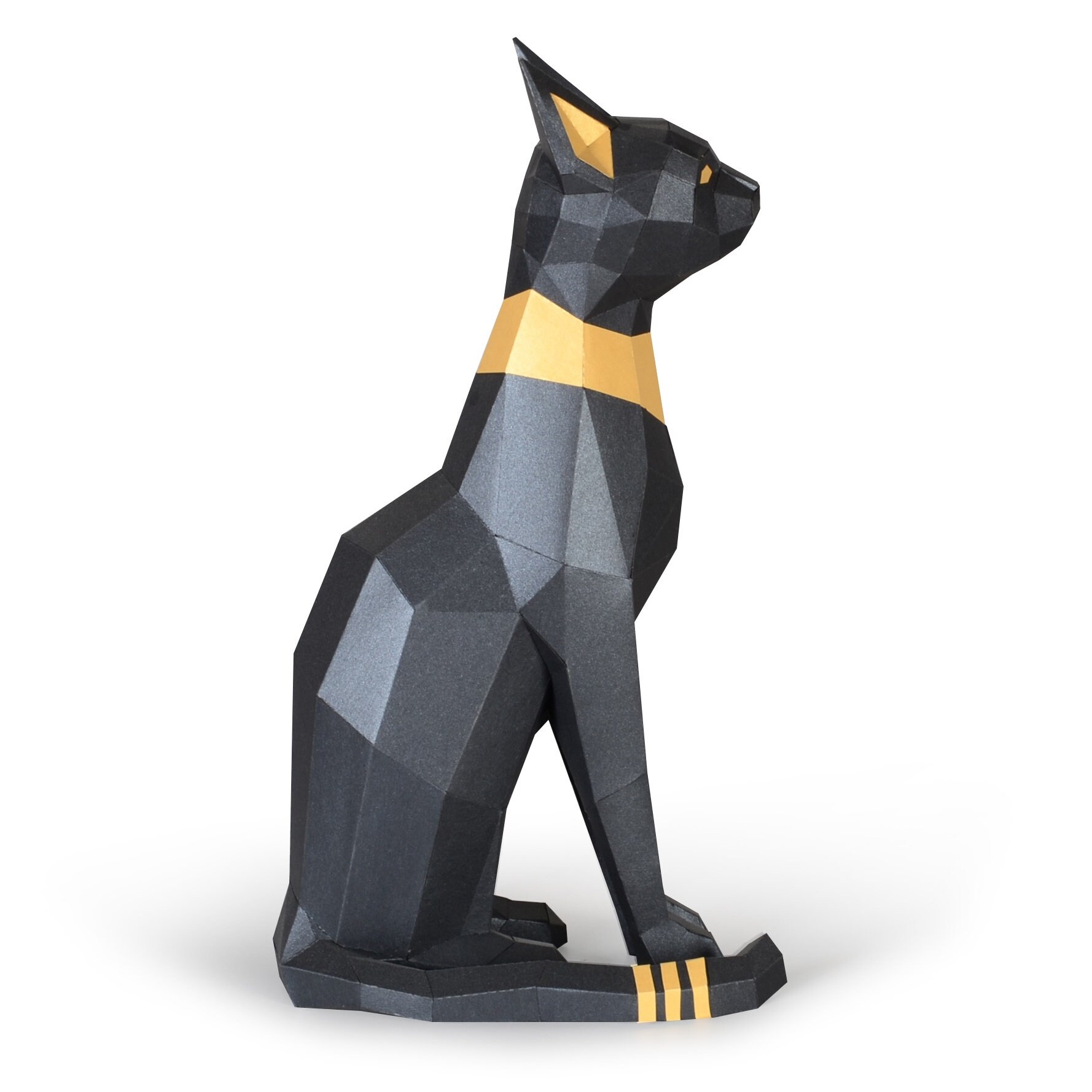 Egypt Cat Paper Model 3D Papercraft Tempalte PDF - Etsy Canada