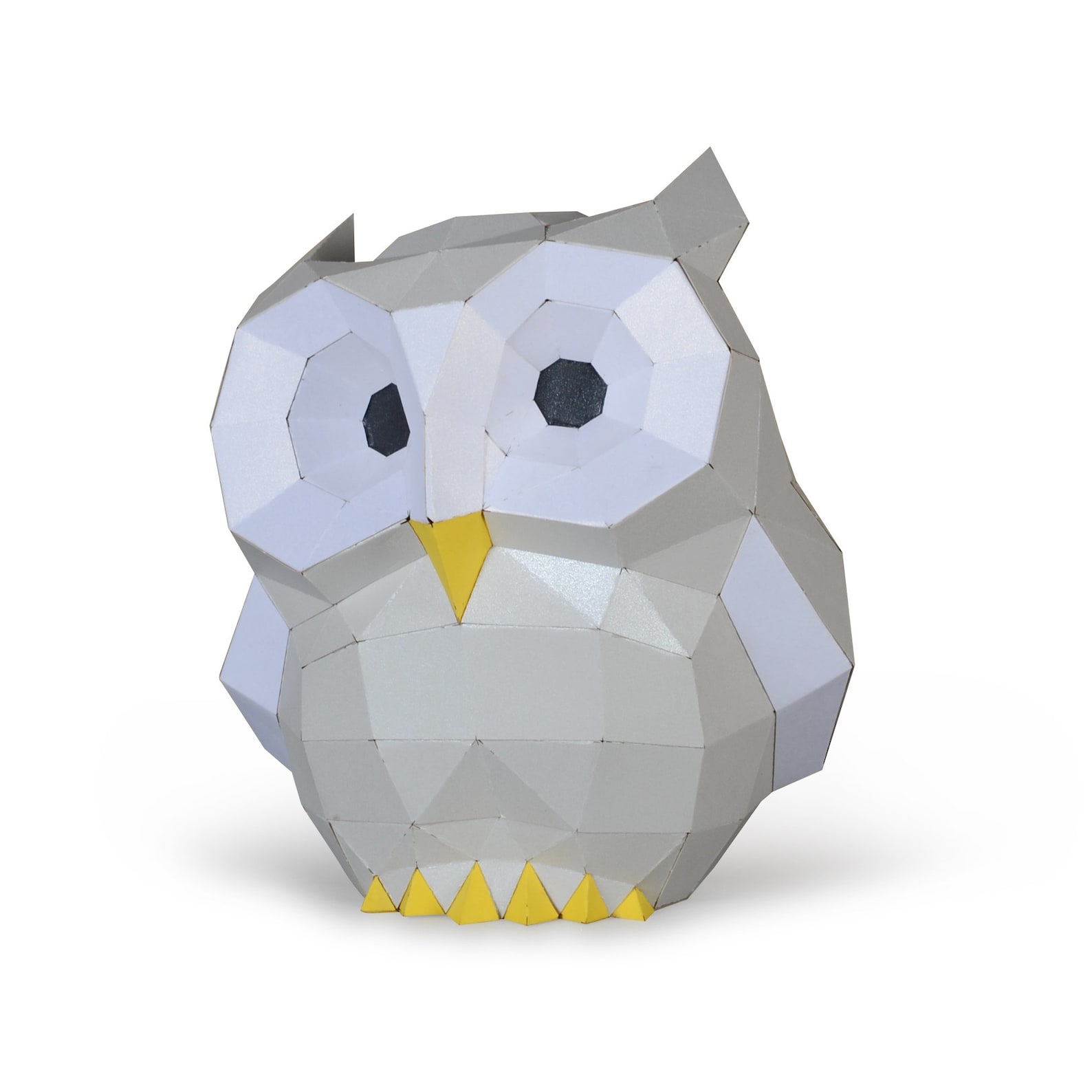 Little Owl Paper Model 3D Papercraft Tempalte PDF - Etsy