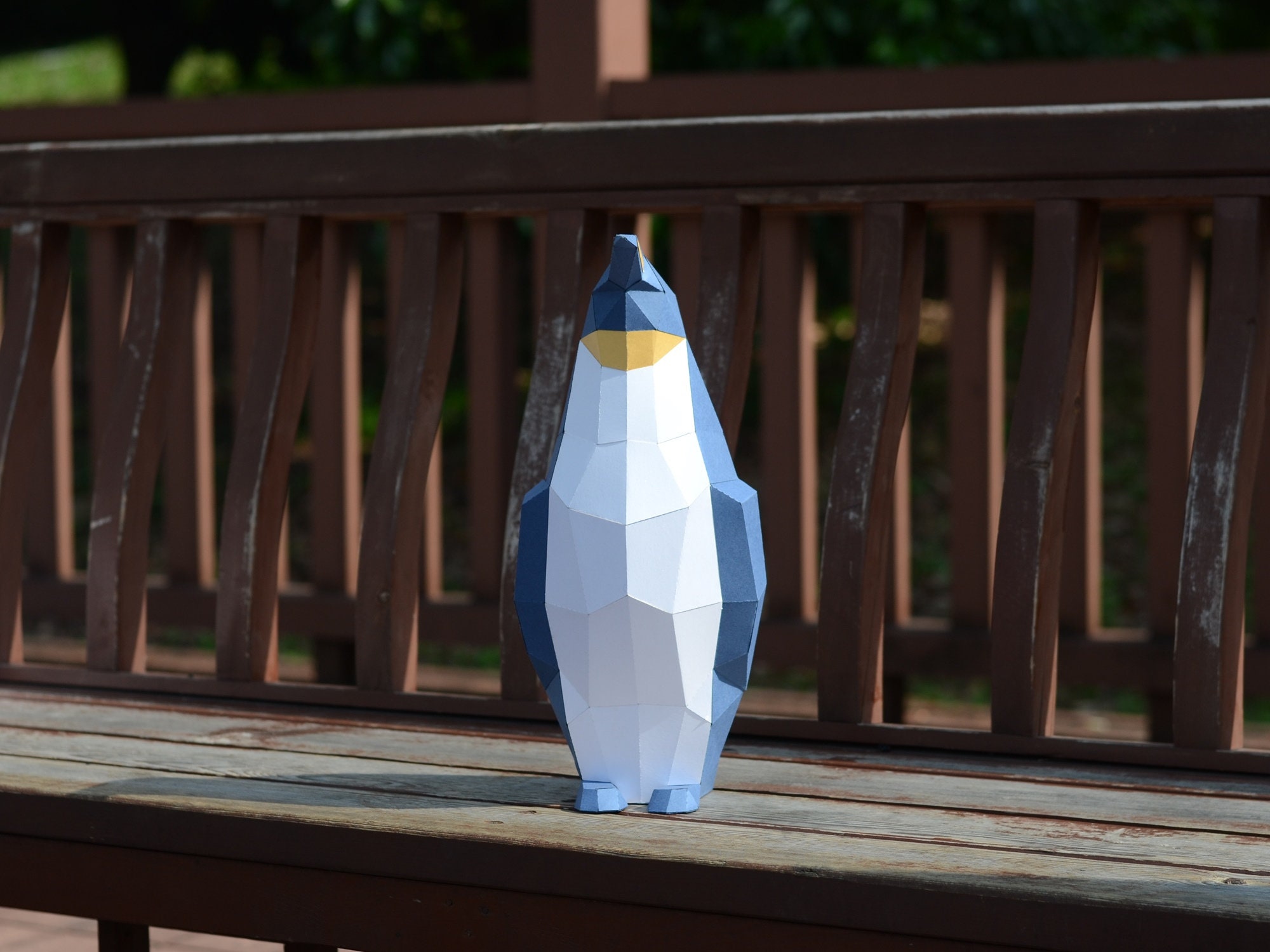 King Penguin Paper Model, 3D Papercraft Template (PDF File) - Etsy