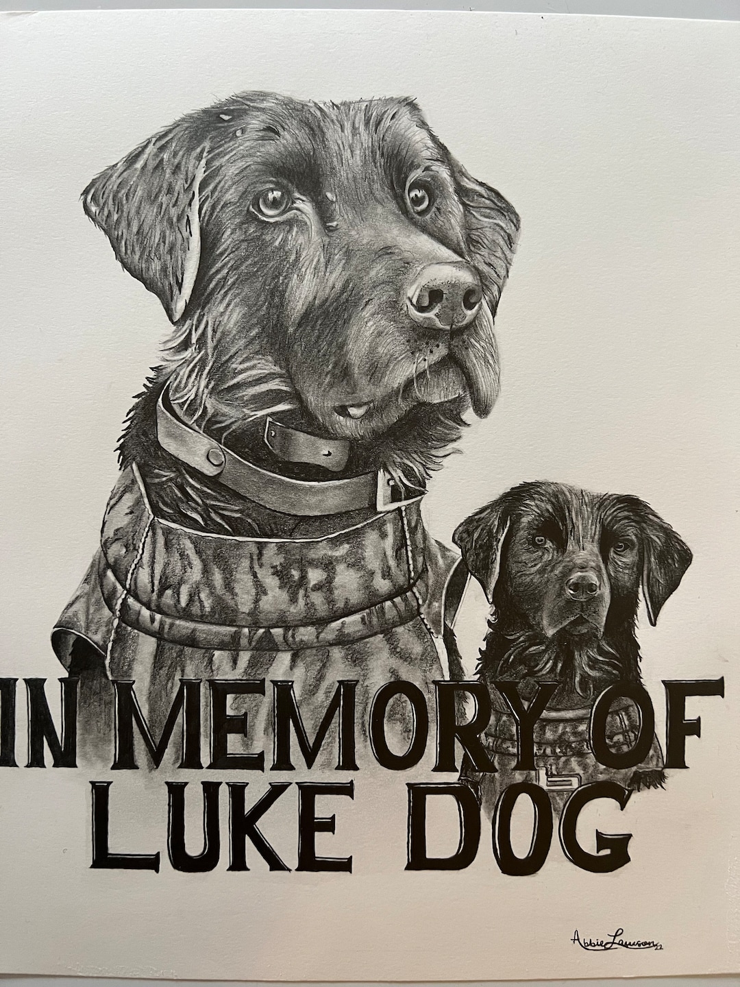 Custom Graphite Art/portraits - Etsy