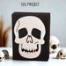 Skull Candy Box SVG, Halloween Favor Box Template (digital Item) - Etsy