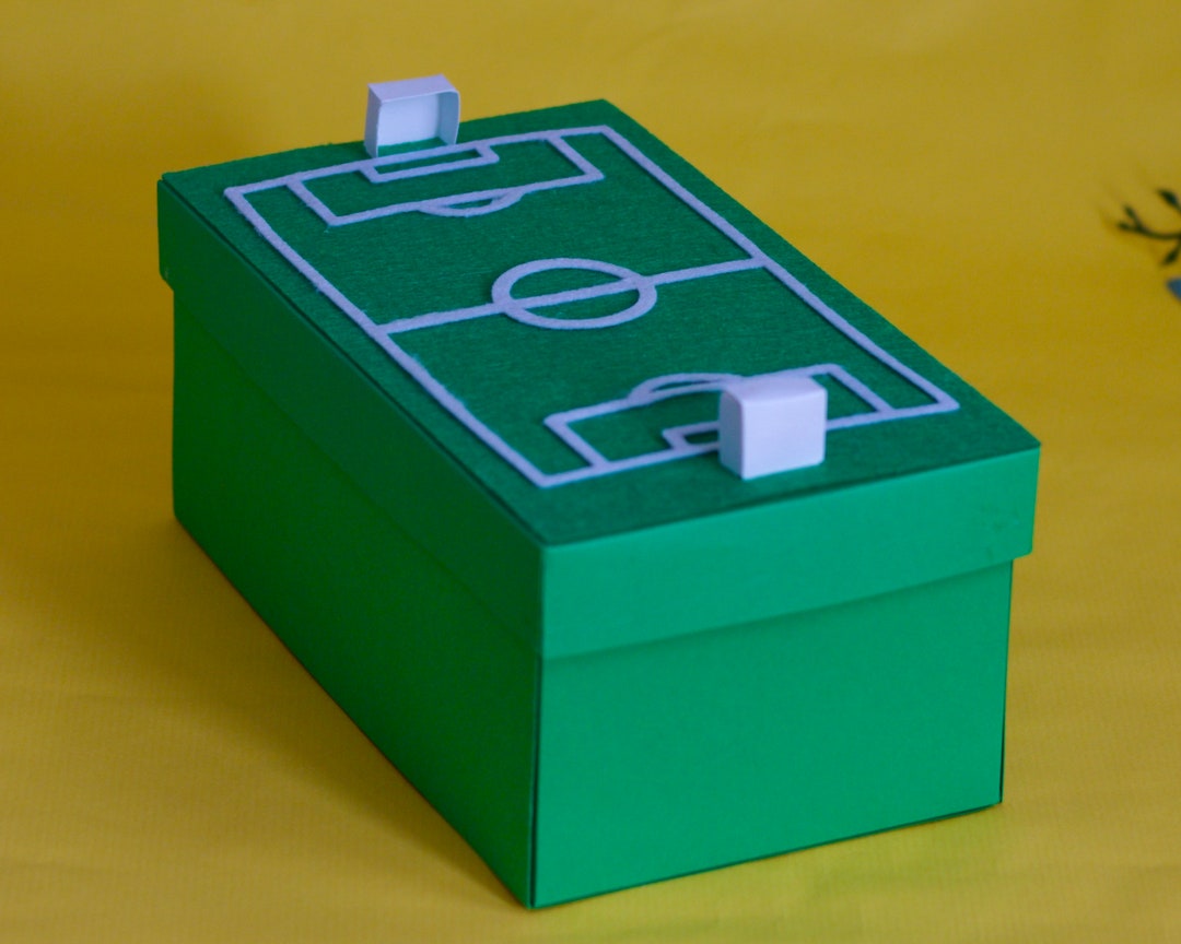 Soccer Field Box SVG, Cutting Machine Project, Template for Cricut ...