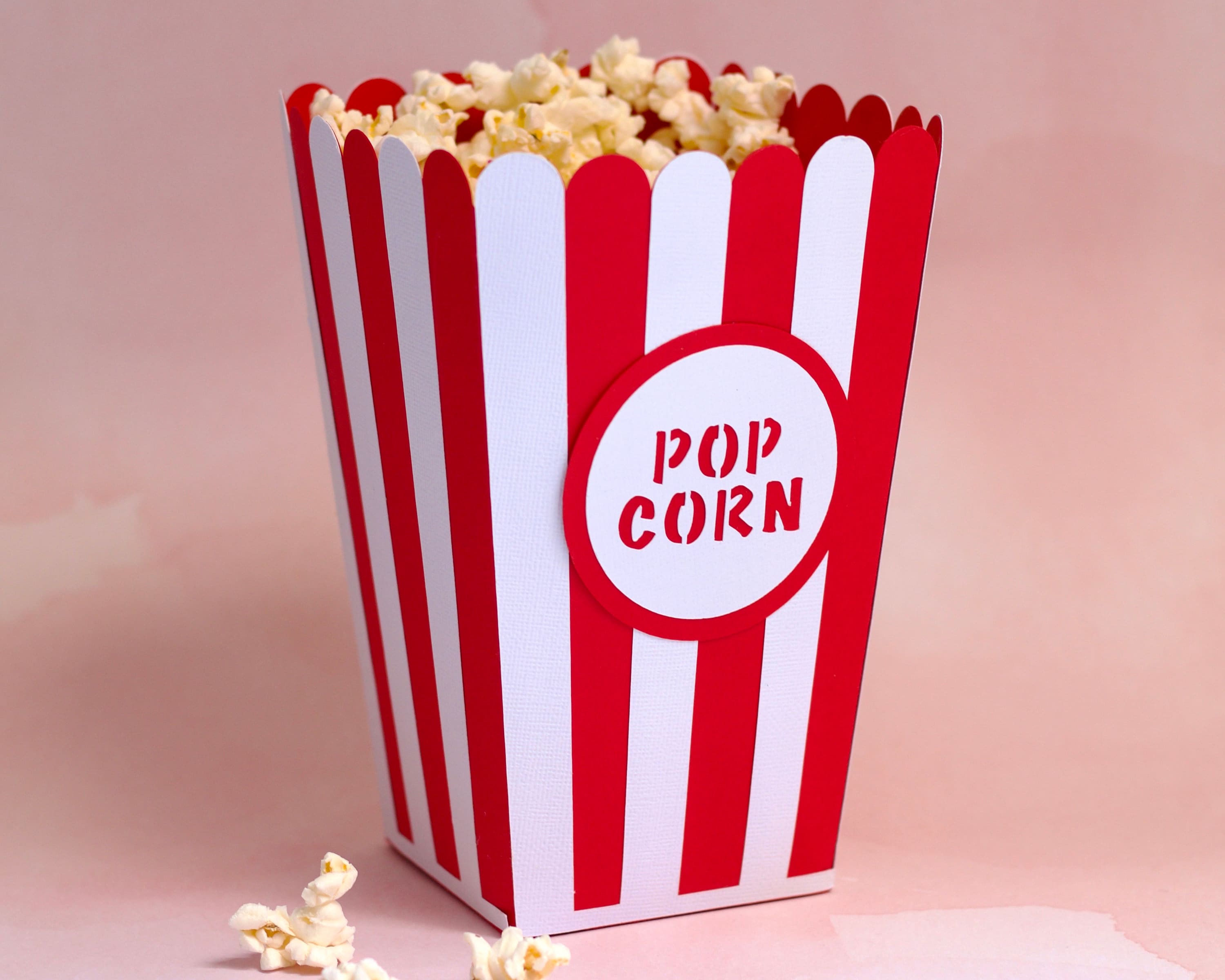 Movie Night Box SVG, Movie Tray Template, Snack Tray, Popcorn, Cutting ...