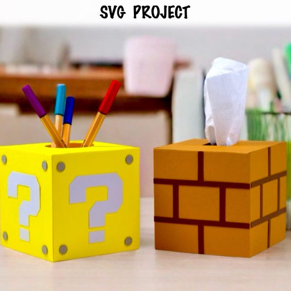 Mario Question Block - Etsy UK