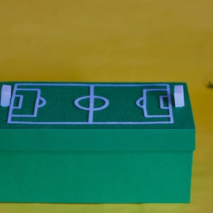 Soccer Field Box SVG, Cutting Machine Project, Template for Cricut ...