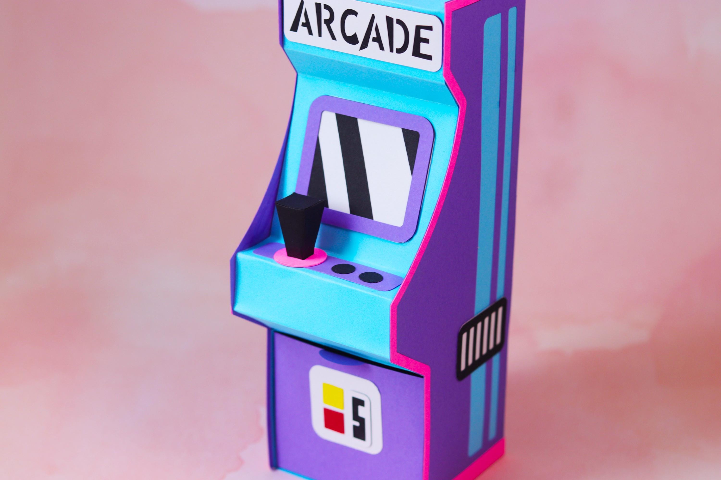 Arcade Cabinet Svg, Gamer Gift Box Svg, Retro Gaming Svg, Cutting ...