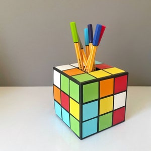 SVG Rubik's Cube, Tissue Box, Pencils Box, Cutting Machine Template ...