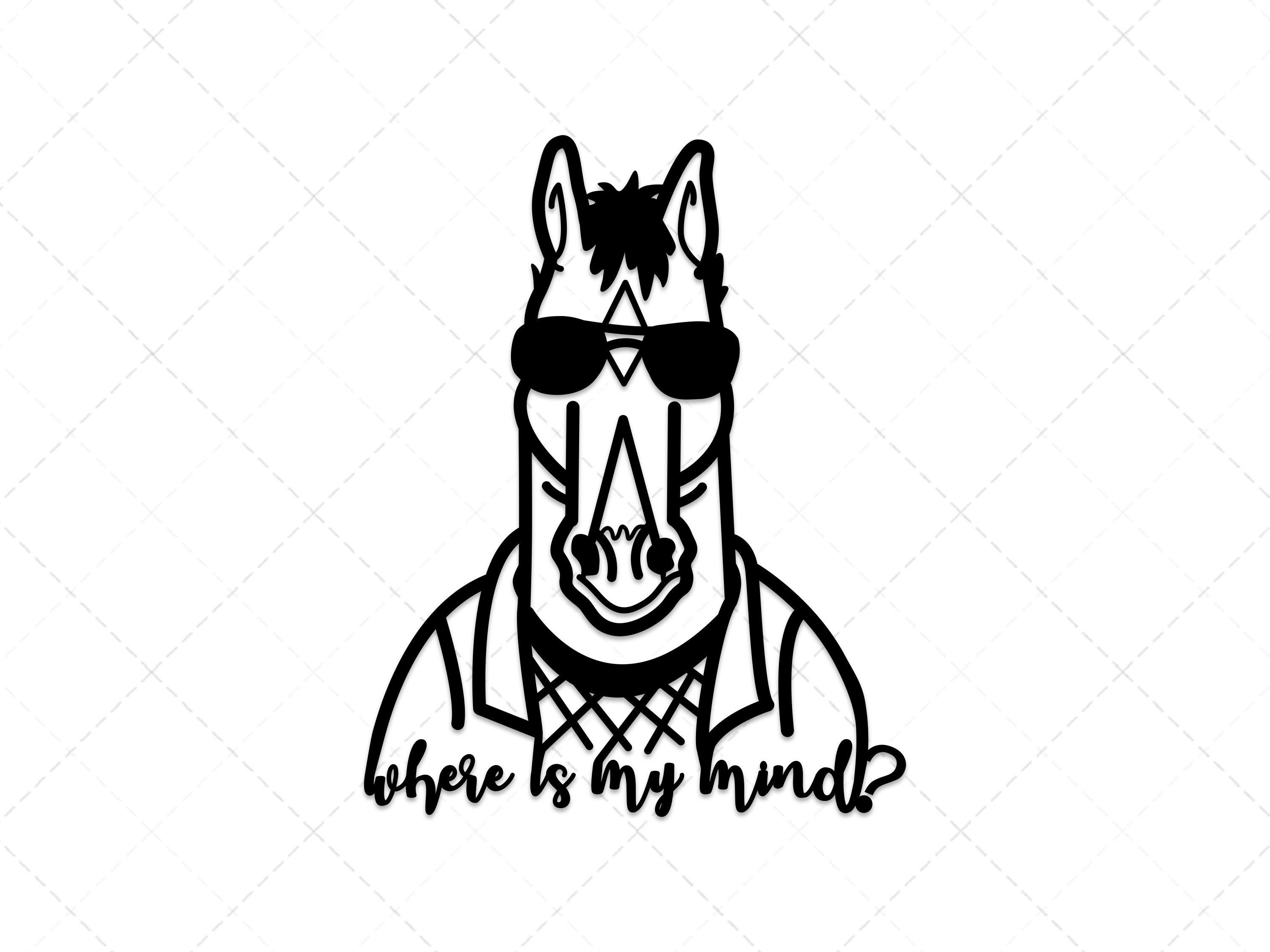 Bojack Horseman Svg Digital Cut File Cricut or Silhouette - Etsy Canada
