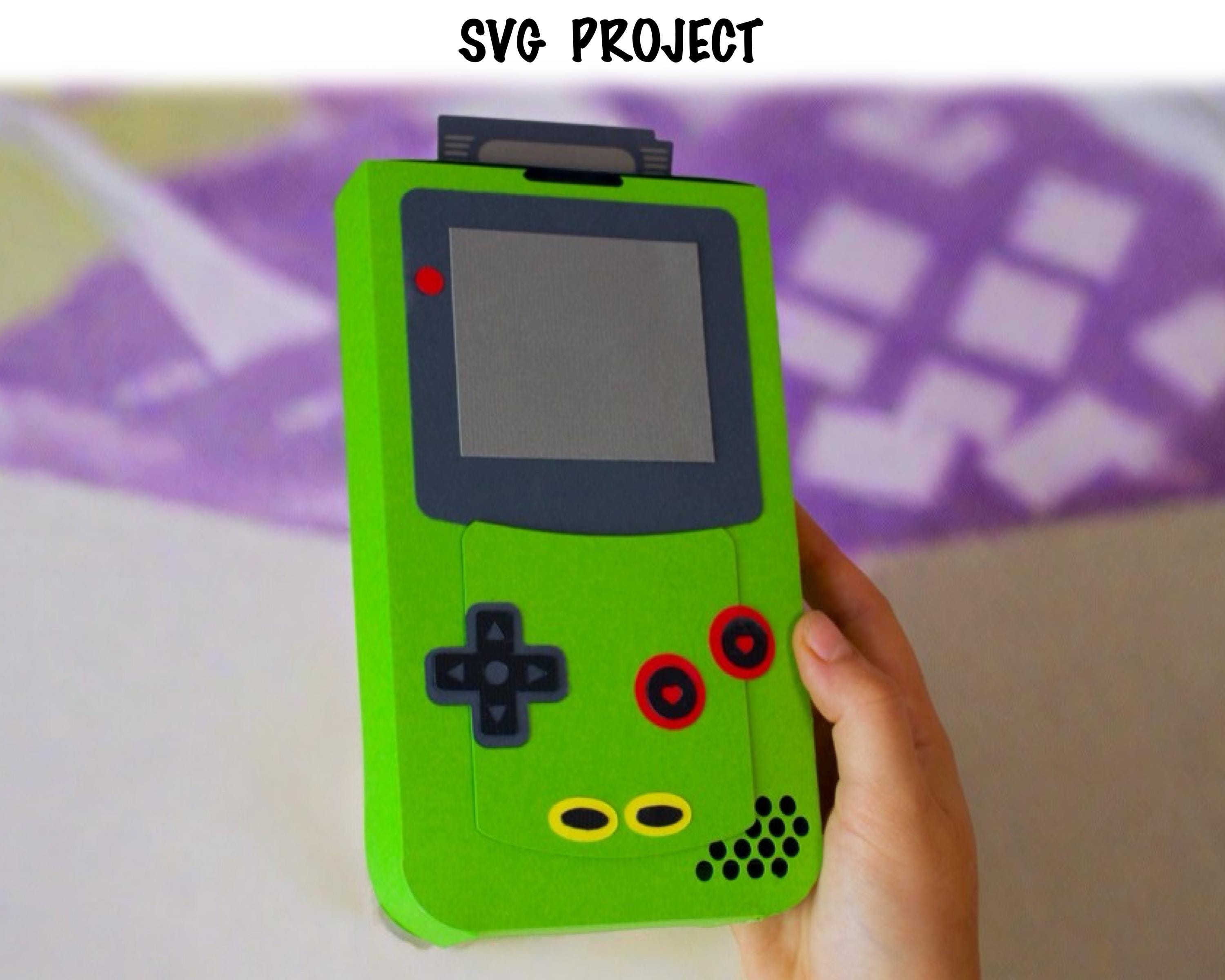 Videogame Console Box SVG,–SET OF 2-, Gamer Gift Boxes Svg, Cutting ...