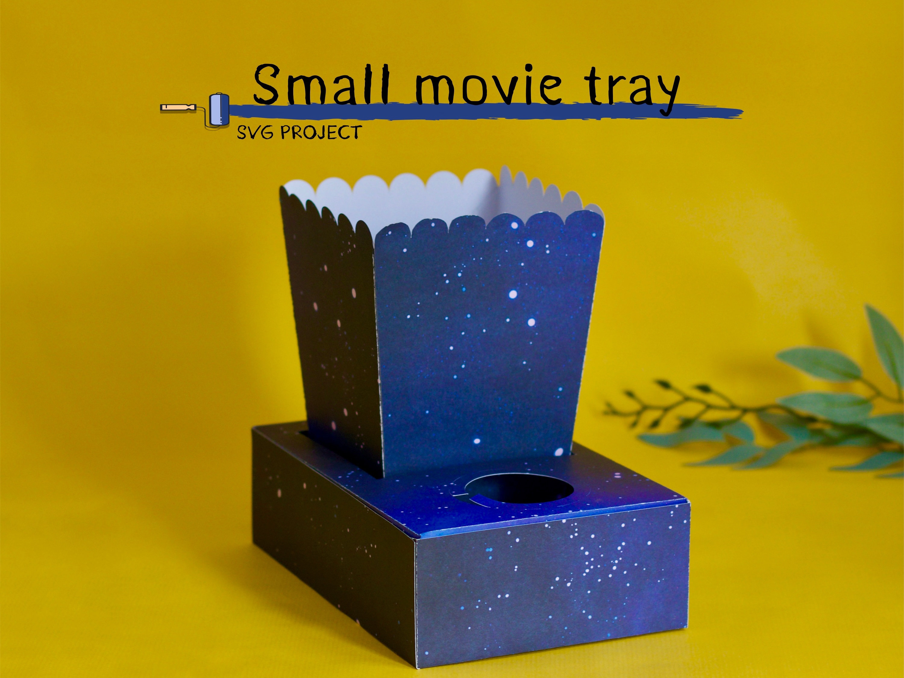 Movie Night Box SVG, Movie Tray Template, Snack Tray, Popcorn, Cutting ...
