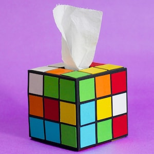 SVG Rubik's Cube, Tissue Box, Pencils Box, Cutting Machine Template ...