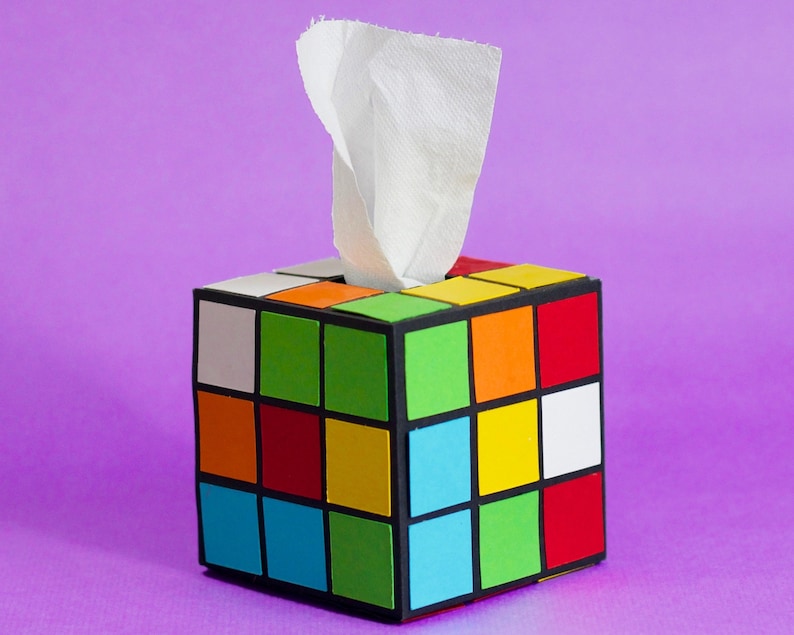 SVG Rubik's Cube, Tissue Box, Pencils Box, Cutting Machine Template ...
