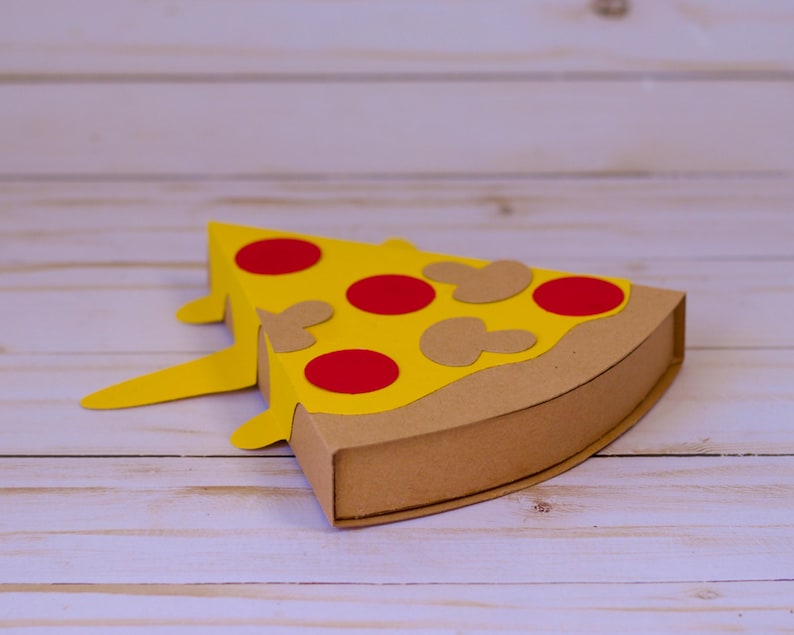 Pizza Slice Box SVG, Pizza Box Cut File SVG, Cutting Machine Template ...