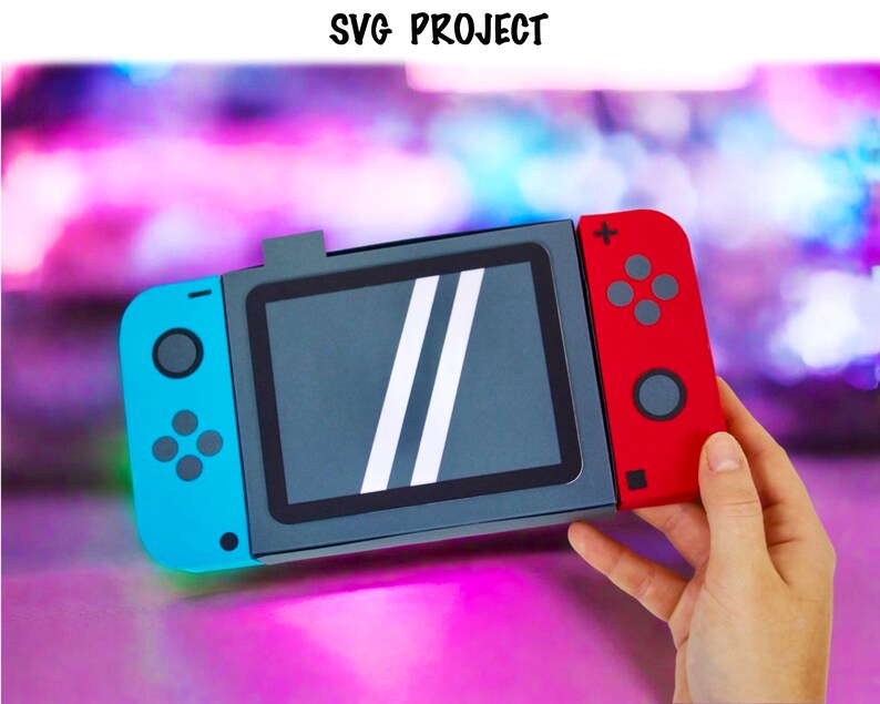 Videogame Console Box SVG,–SET OF 2-, Gamer Gift Boxes Svg, Cutting ...