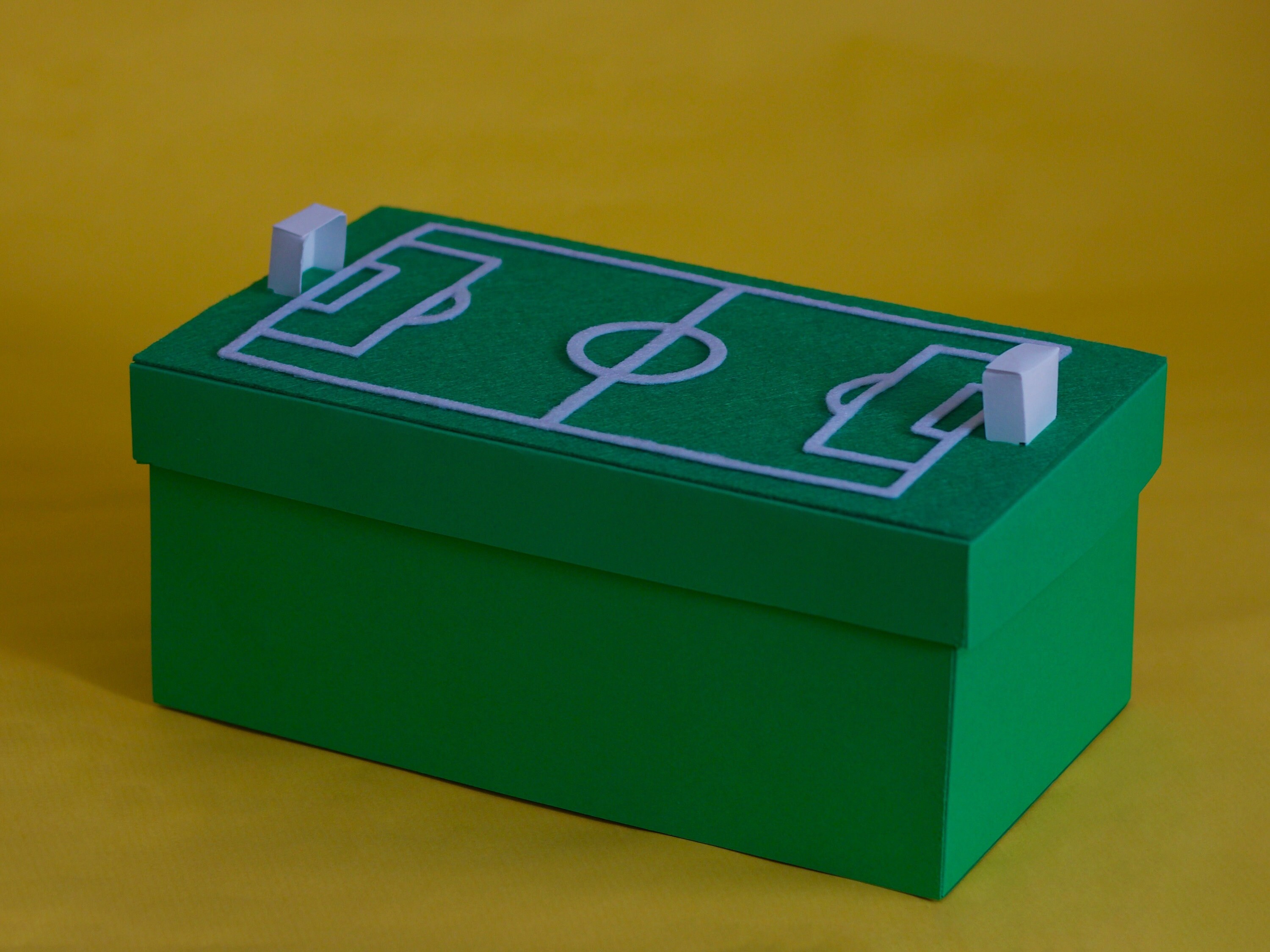 Soccer Field Box SVG, Cutting Machine Project, Template for Cricut ...