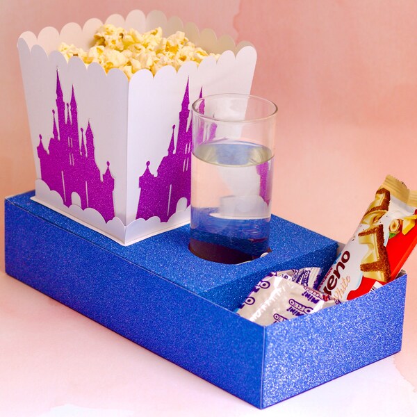 Movie Snack Tray Svg - Etsy