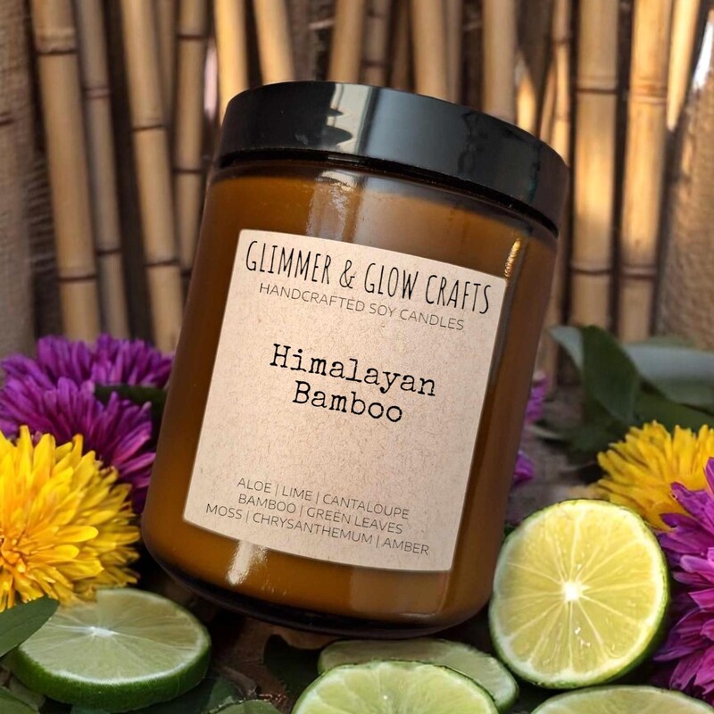 Himalayan Bamboo Candle - Etsy
