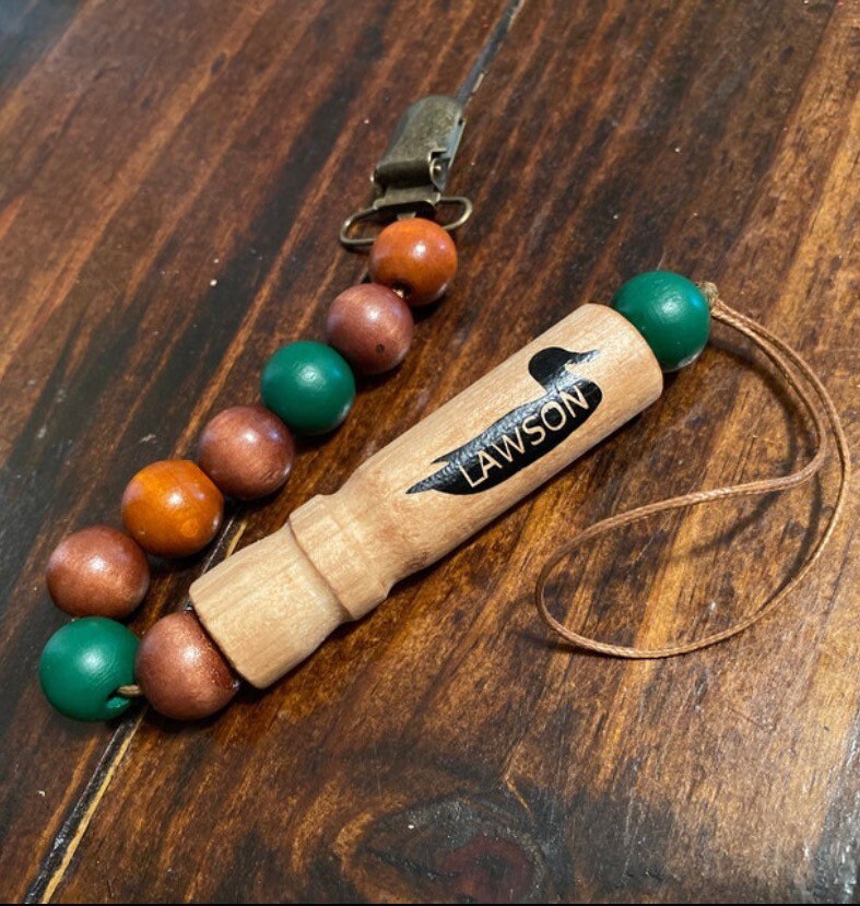 Duck Call Pacifier Clip - Etsy