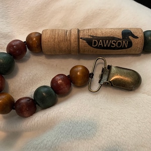 Duck Call Pacifier Clip - Etsy