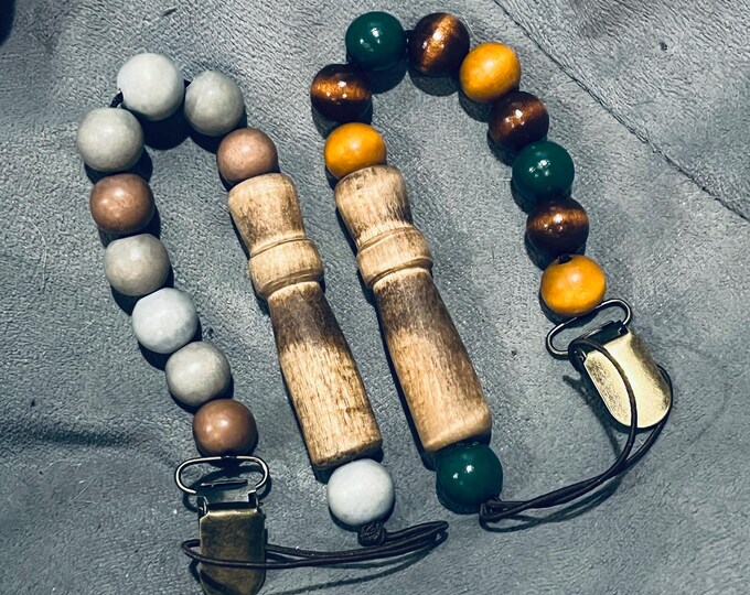 Duck Call Pacifier Clip, Duck Call Paci Clip, Paci Clip for Little ...