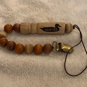Duck Call Pacifier Clip - Etsy