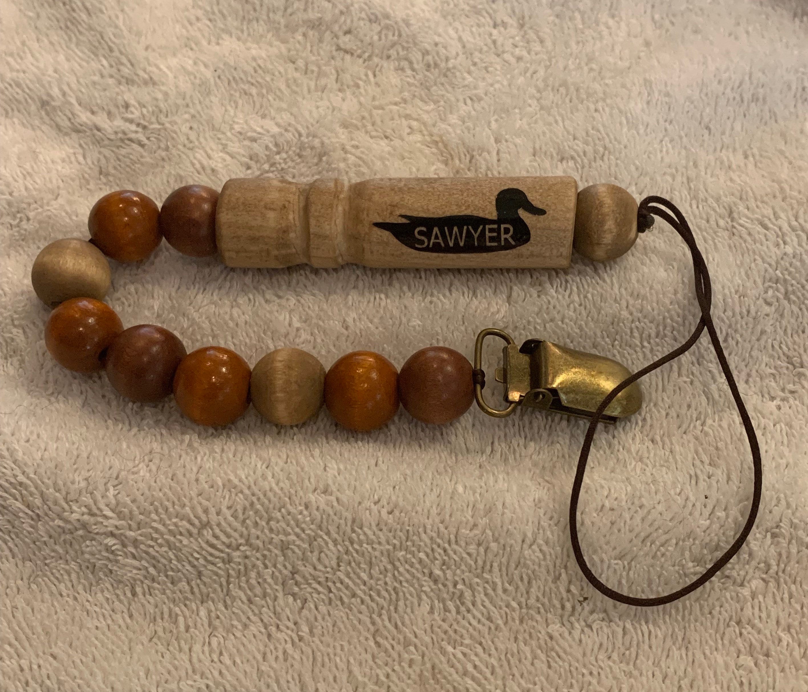 Duck Call Pacifier Clip - Etsy