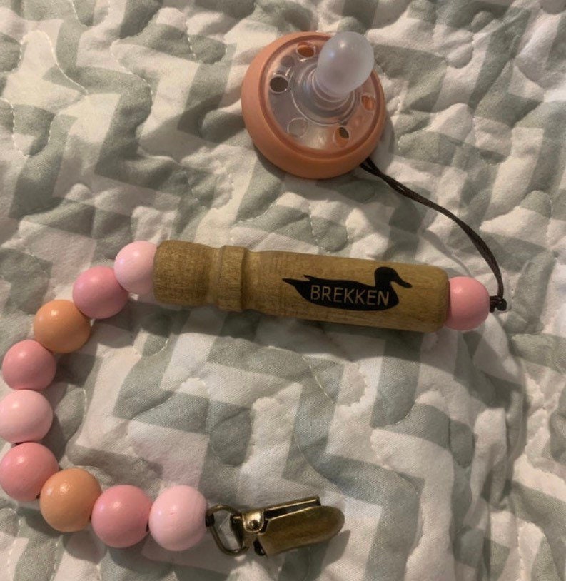 Duck Call Pacifier Clip - Etsy