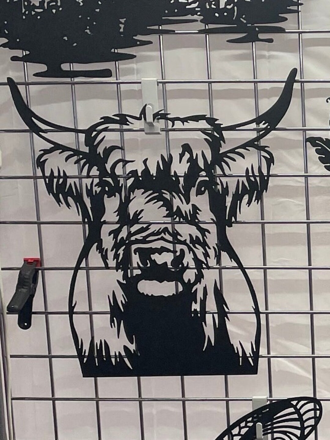 Highland Cow, Metal Highland Cow, Highland Cow Wall Hanging, Cow, Cow ...