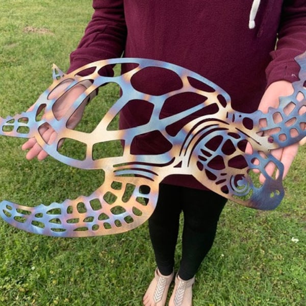 Metal Turtles - Etsy