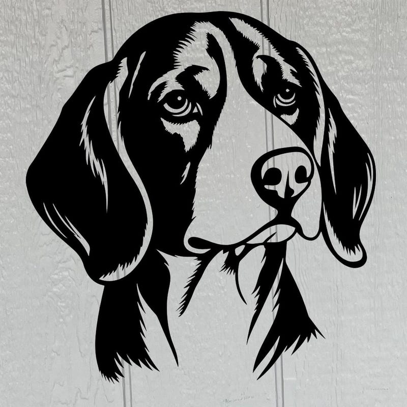 Beagle Metal Art - Etsy