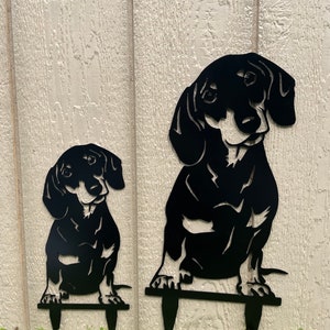 Dachshund, Metal Dachshund, Rusty Dachshund, Dachshund Yard Art, Rusty ...